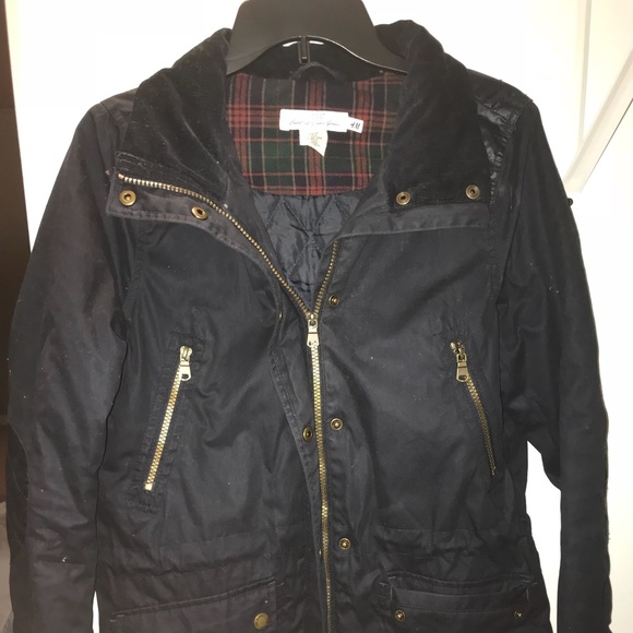 H&M | Jackets & Coats | Warm Navy Jacket | Poshmark